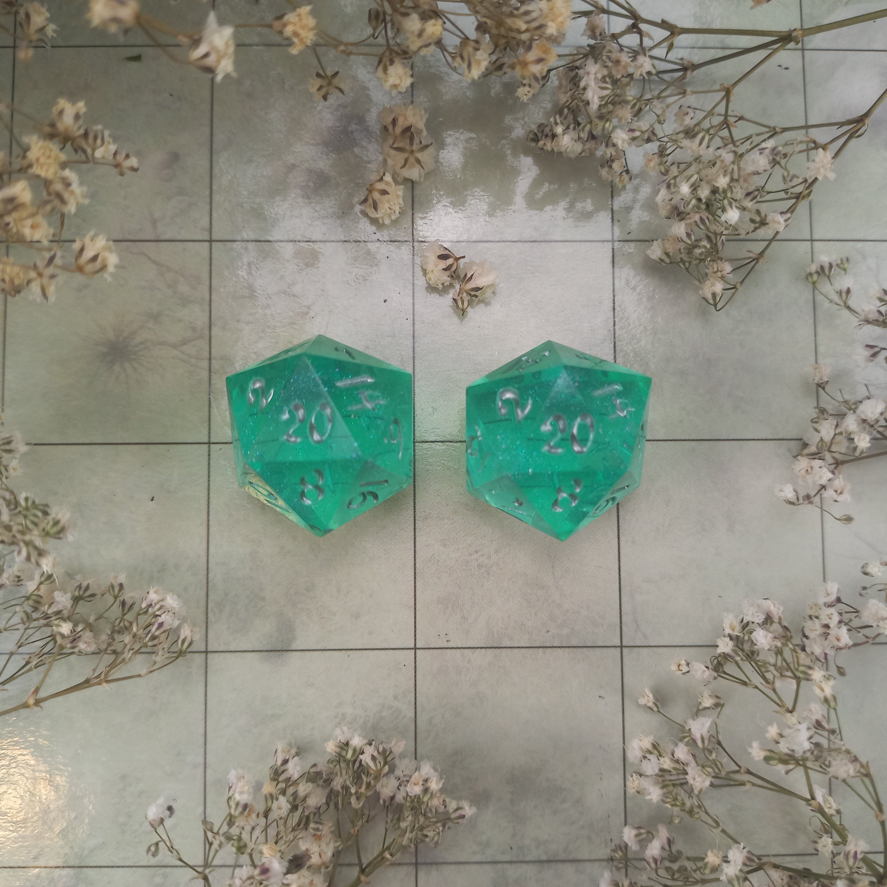 Handmade resin dice and wooden dice accessories – critcraft